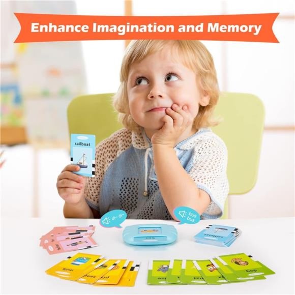 Toys | Talking Flash Cards With 224 Sight Wordsmontessori Toysspeech ...